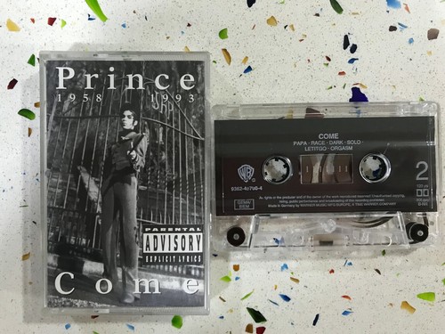 Prince Cinta Cassette Tape Come 1958 1993 Parental Advisory Explicit ...
