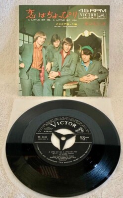 MONKEES "LITTLE BIT ME LITTLE BIT YOU" JAPAN SINGLE pic sleeve rare | eBay