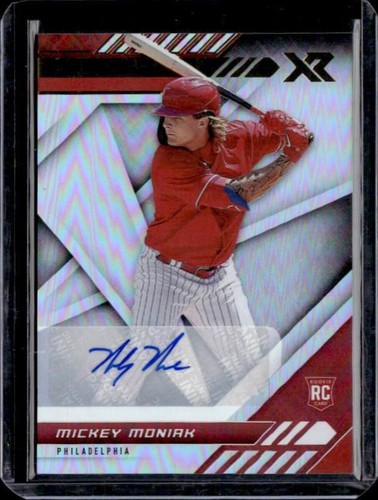 2021 Panini Chronicles XR Rookie Auto #6 Mickey Moniak XR Red | eBay