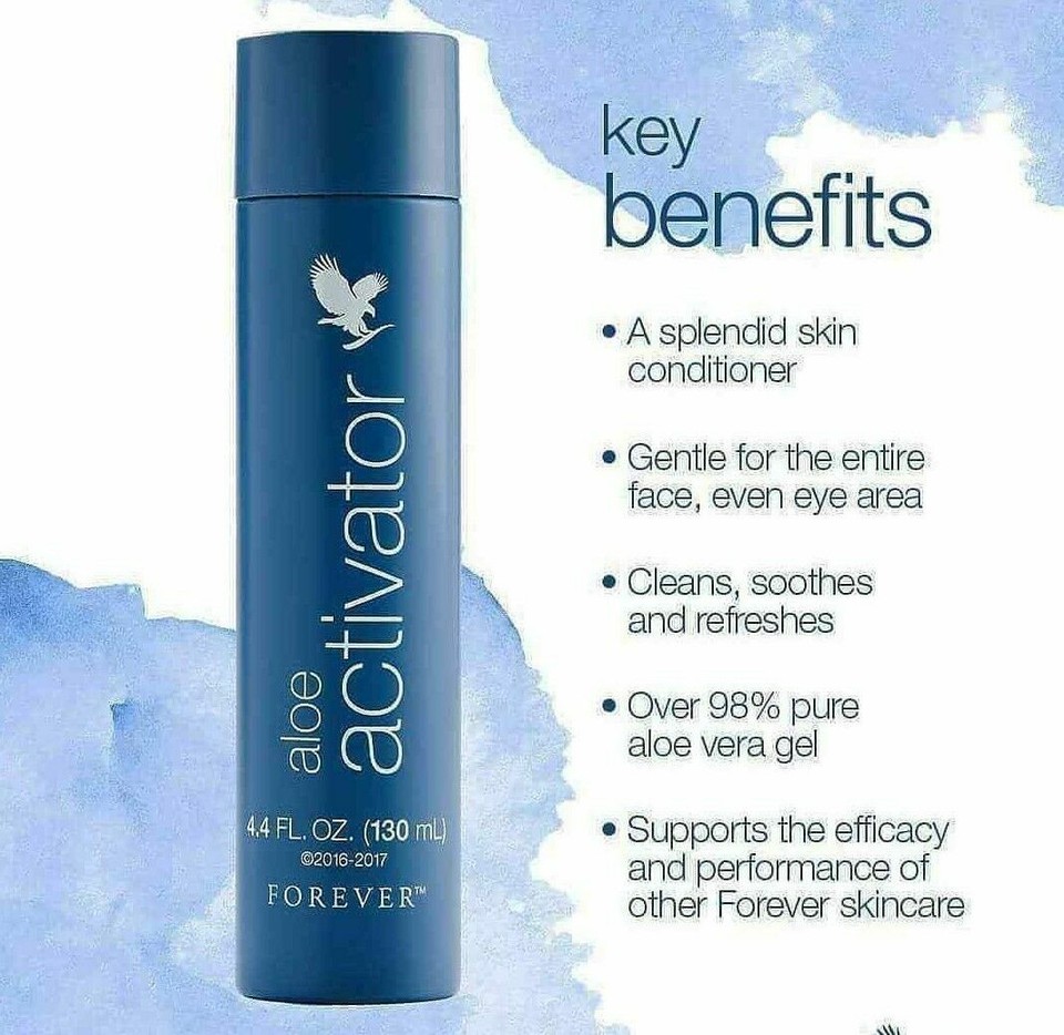 4 pcs Forever Aloe ACTIVATOR /Restorative Beauty Regime/Multipurpose | eBay