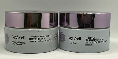 Arbonne Agewell Moisture Restore & intense Repairing Night Cream 50ml ...