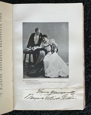 Nat Goodwin Book autographs of 15 actors Broadway theater | eBay