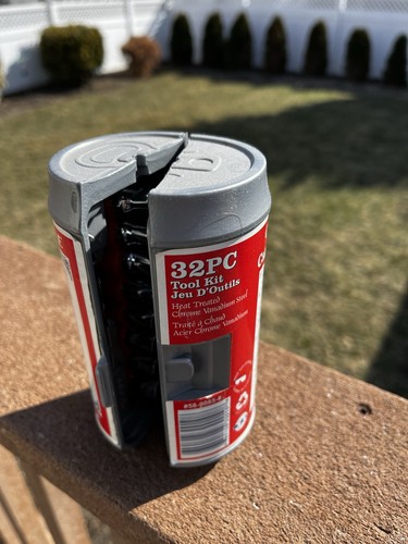 Rare Vintage Genuine Budweiser Can Tool Kit Screwdriver and Socket Set ...