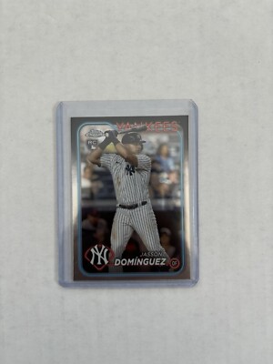 2024 Topps Chrome Lids Mitchell & Ness Exclusive Jasson Dominguez ...