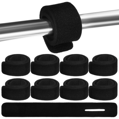 10 Pcs Fishing Rod Fixer Elastic Holder Strap Rods Belt Stretchy | eBay