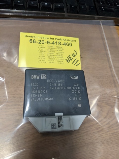 66209418460 - Control Module for Park a - BMW for sale online | eBay