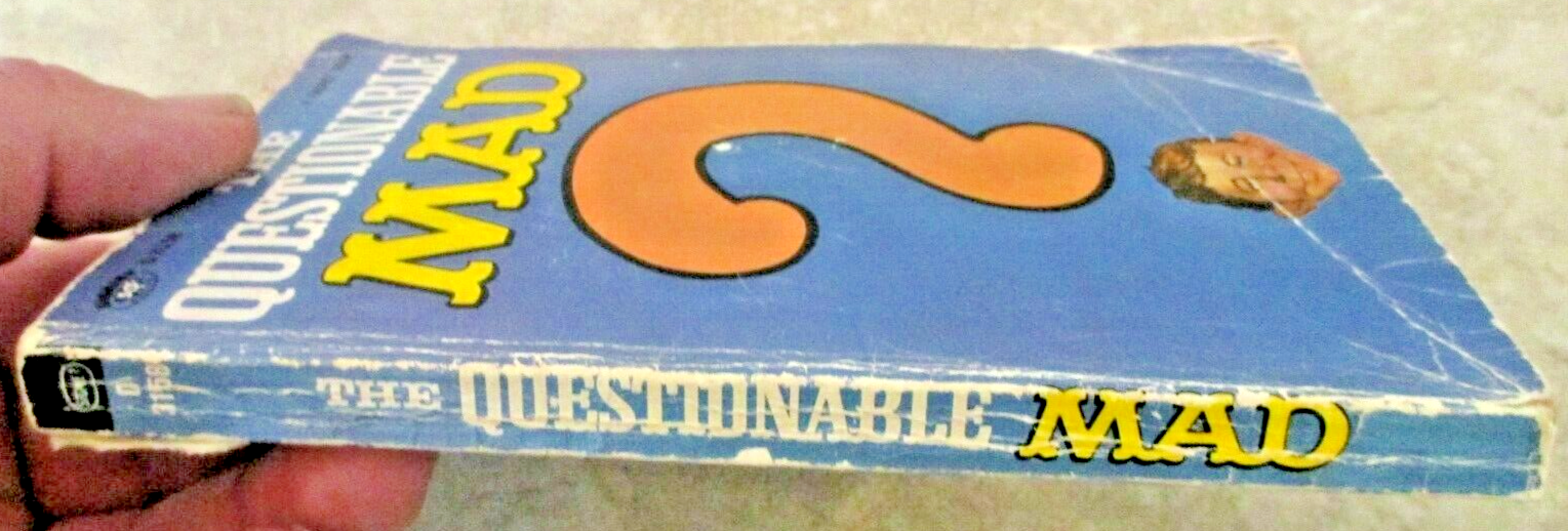 Vintage! 1967! The Questionable Mad ? - Mad Paperback Book William M ...