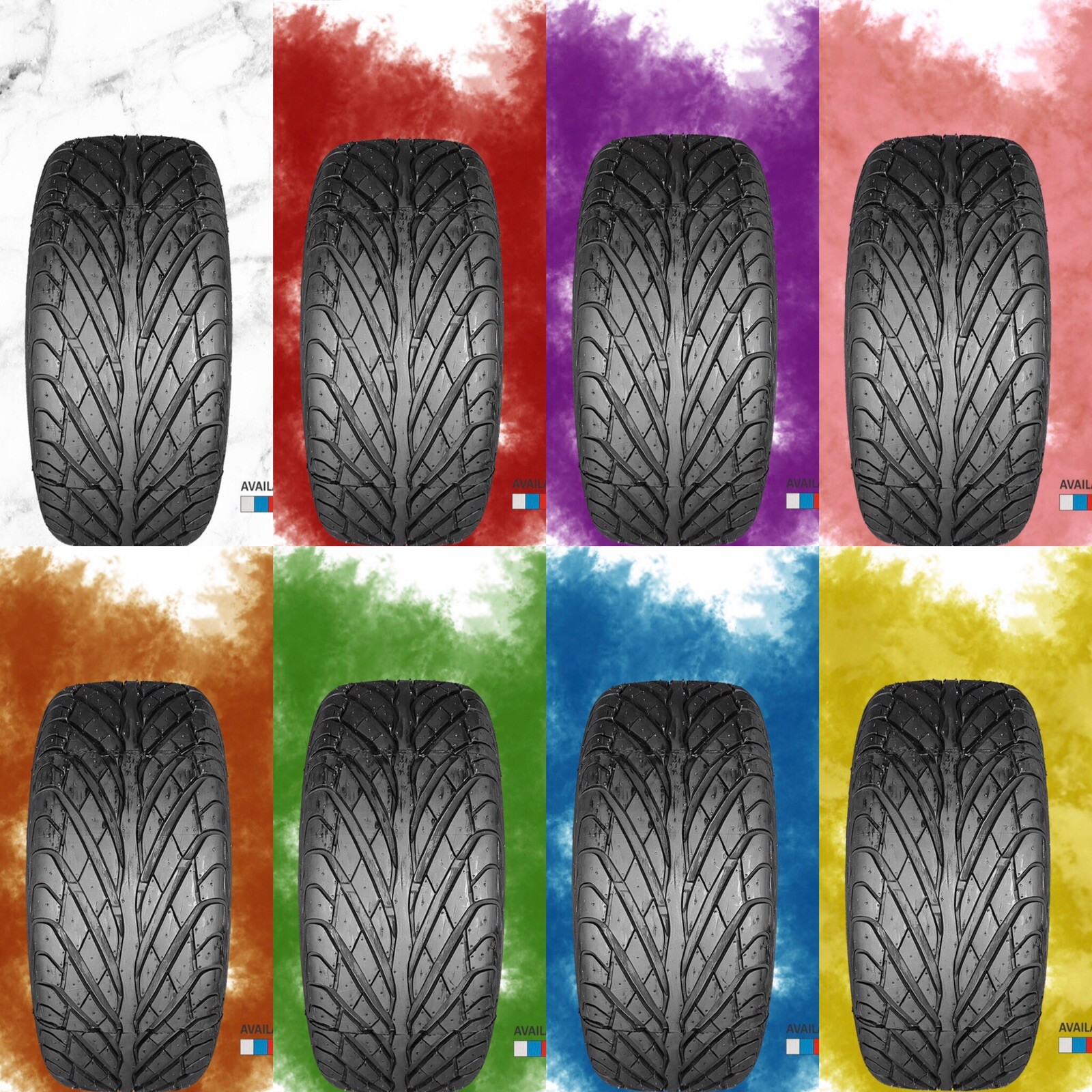 225/40R18 - PINK COLOURED SMOKE BURNOUT TYRE | eBay