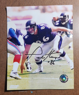 TODD HEAP Autograph /SIGNED 8x10 Color Photo NFL Baltimore Ravens Tight ...