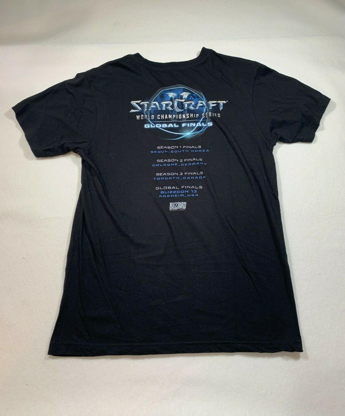 StarCraft T-Shirt Womens Medium Black World Champions… - Gem