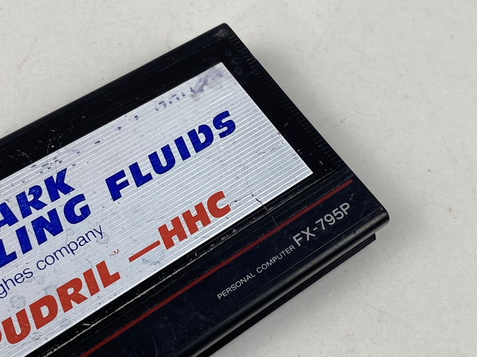 Vintage CASIO FX-795P Personal Handheld Computer | eBay