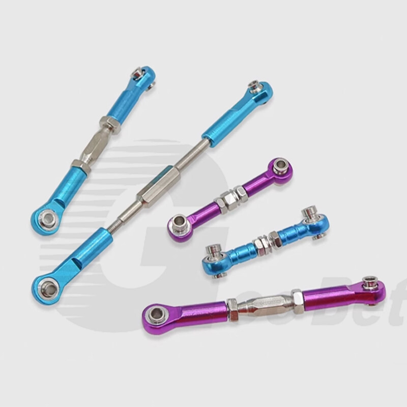 Alloy M3 Tie Rod End Ball Joint Turn Buckle 1:10 RC Car Boat Aluminium ...