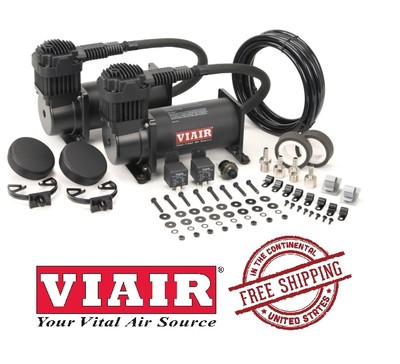 VIAIR 200PSI 2.54CFM 380C Dual Performance Value Pack 38036 Stealth ...