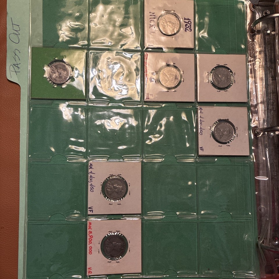Full Vintage Rare Canadian 5 Cent Coin Collection 1923-1969 | eBay