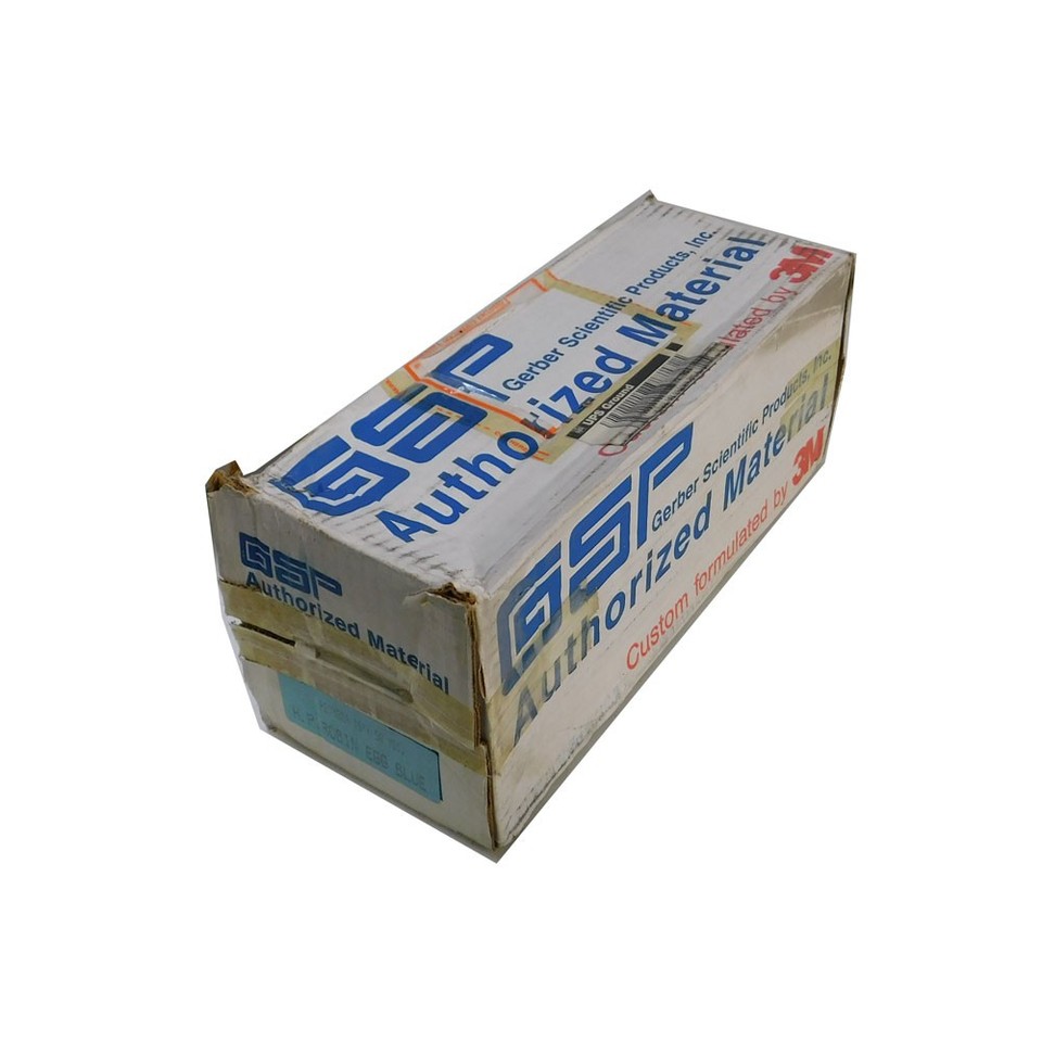 3M/Gerber P27352A Cast Vinyl Roll Film Adhesive Robin Egg Blue 15" x 50 ...