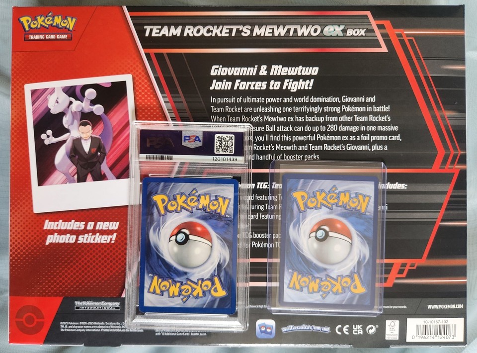 1st edition Team Rockets Mewtwo 14/132 PSA 5 Special Team Rocket ...