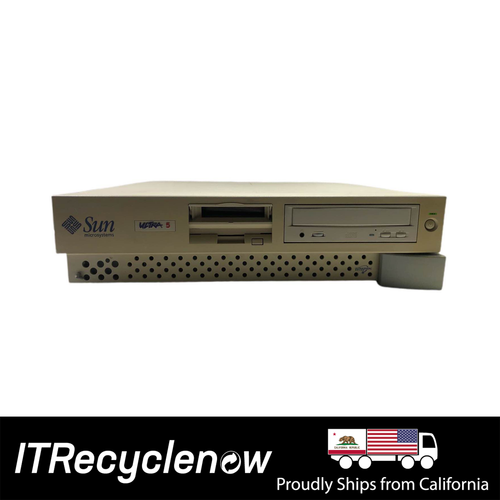 Sun Ultra 5 Desktop UltraSPARC Workstation 400Mhz | 128MB RAM | 9.1GB ...