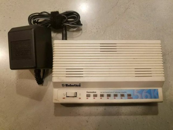 US Robotics 0701 56k External USR Modem Wpowersupply for sale online | eBay