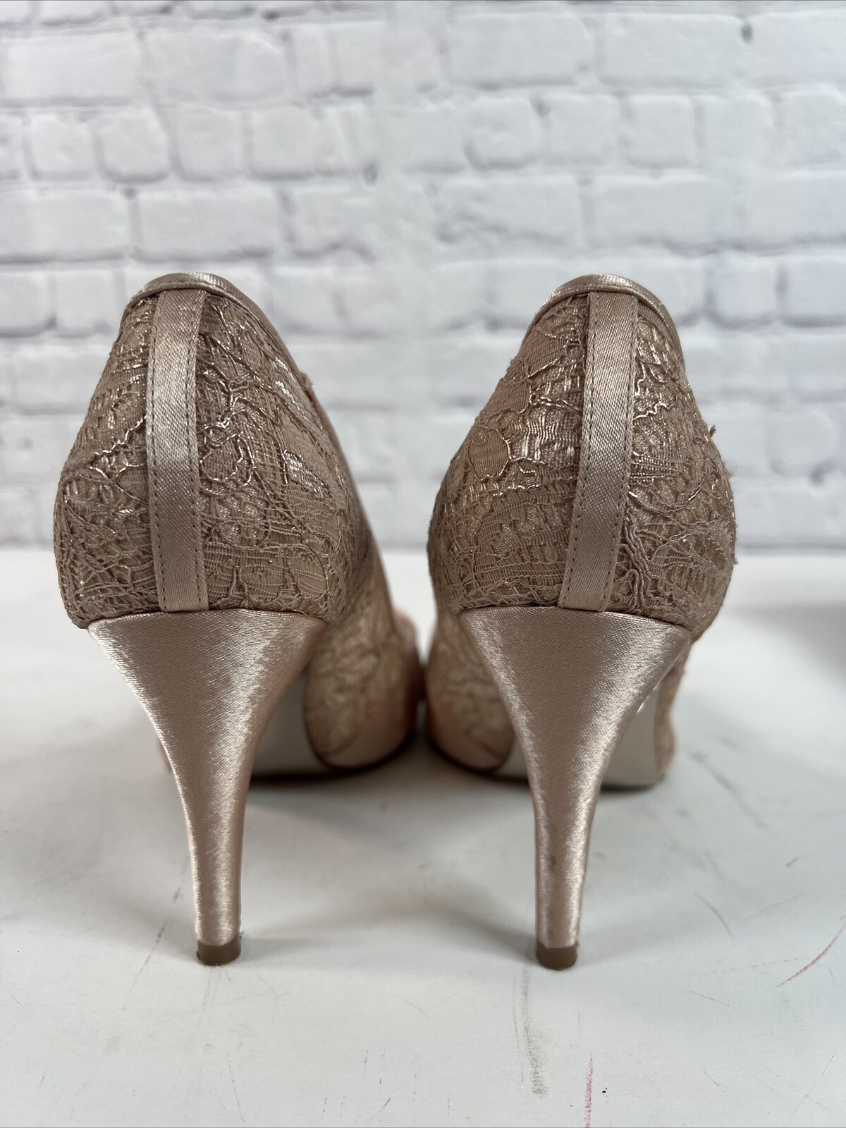 Adrianna Papell Francesca Pump Blush Satin Women's Sh… - Gem