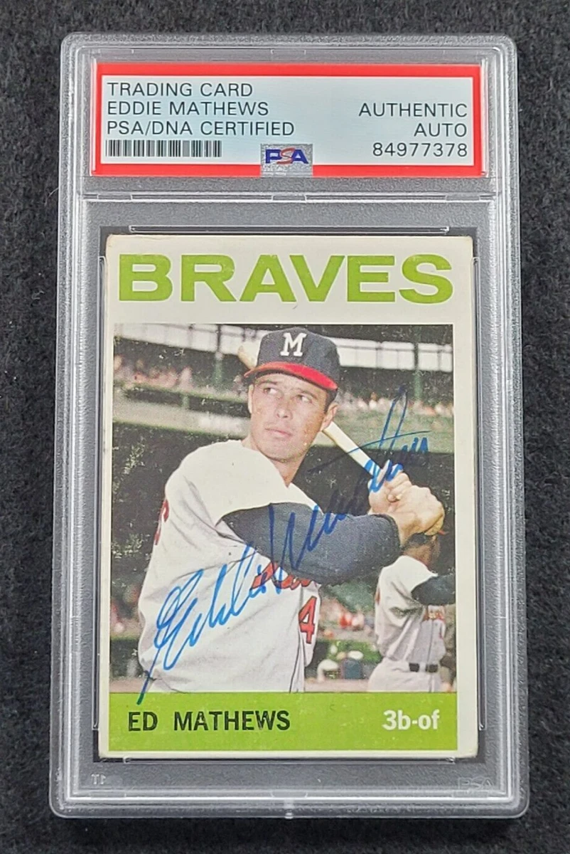 Eddie Mathews Rookie Card