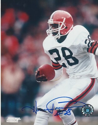 HERMAN FONTENOT CLEVELAND BROWNS ACTION SIGNED 8x10 | eBay
