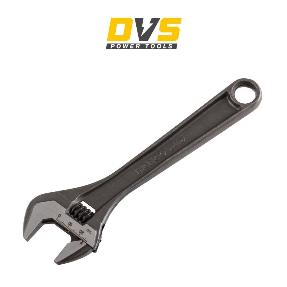 Bahco 8075 - Wrench, Adjustable, 53 mm Max Jaw Opening, 455 mm Overall ...