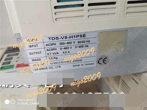 1PC Used Dongda inverter TDS-V8-H1P5E 380V 1.5KW 180 days Warranty # | eBay