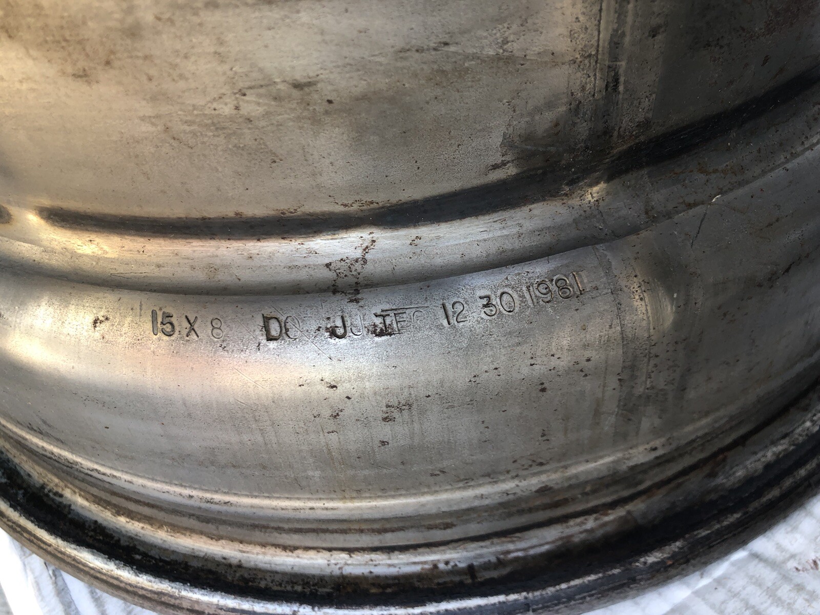 1981 Weld STAR WIRE Chrome 15x8” 30 Spoke Rims Uni-Lug Bolt Pattern ...