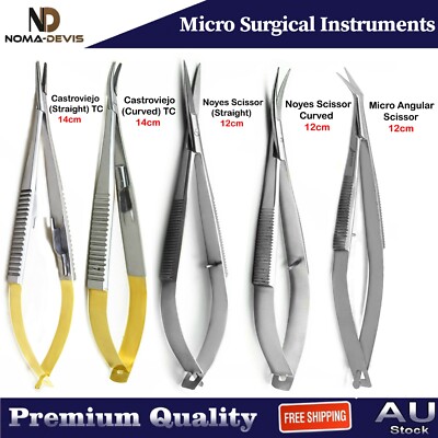 Surgical Dental Castroviejo Needle Holder TC Noyes Suture Spring ...