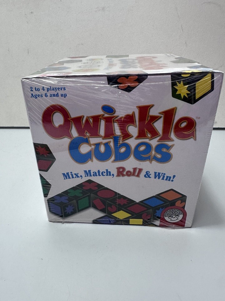 Qwirkle Cubes Game Mix, Match, Roll & Win! by MindWare New SEALED | eBay