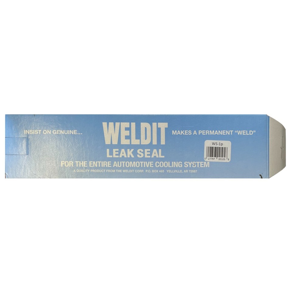 WELDIT # WS-1P Radiator Cooling System Stop Leak Sealer 20 Grams USA ...