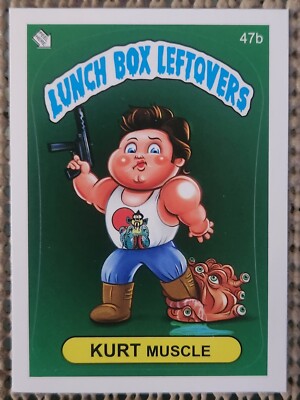 LUNCH BOX LEFTOVERS: KURT MUSCLE SSFC Series 2 DIE-CUT Sticker (#47b ...