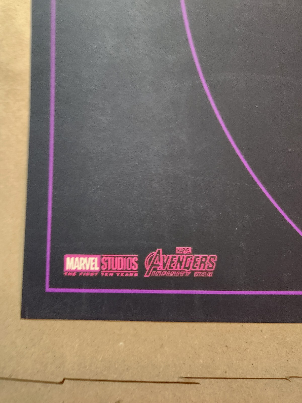 AVENGERS 10th Anniversary Matt Taylor SAMPLE Print Poster SDCC 2018 NT ...