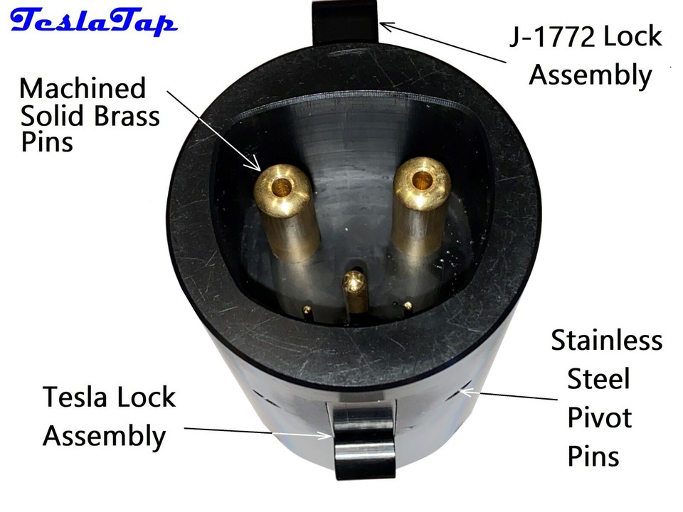USED - TeslaTap MINI - Tesla to J-1772 Adapter - 80 AMP - MADE in USA ...