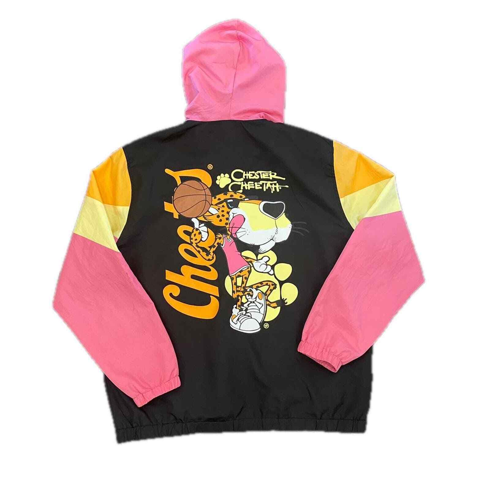 Rare Cheetos Merch Chester Cheetah Windbreaker - Gem