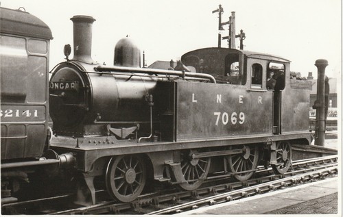 LNER GER Class F6 2-4-2 No.7069 ONGAR Stratford 1930s real PHOTOMATIC ...