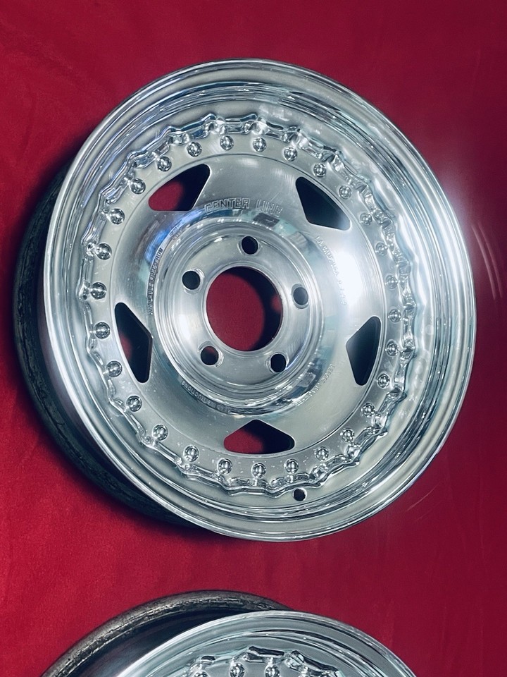 Center Line Convo Pro Wheels 15x4 GM 5x 4 3/4" Bolt Pattern Skinny ...