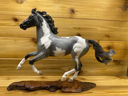 CM Custom Breyer Traditional Show Jumper Paint W/ Hand Made Stand OOAK ...