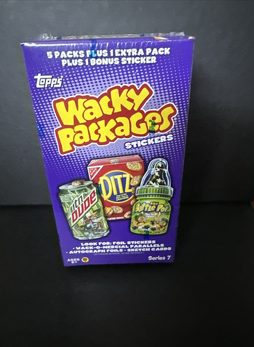 2009 TOPPS WACKY PACKAGES ALL NEW SERIES 7 - SEALED BLASTER BOX | eBay ...