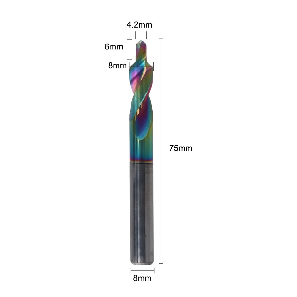 Two Stage Counterbore Step Chamfer Drill for Aluminum and PVC Materials ...