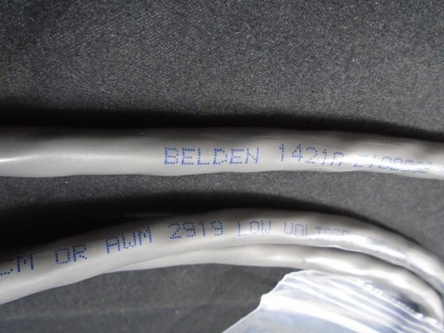 Belden AWM 2919 Shielded Low Voltage Cable Connector for sale online | eBay