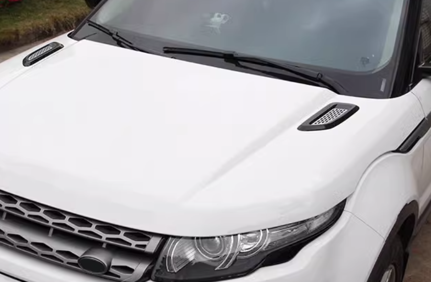 For LR Freelander 2 LR2 2008-2015 Glossy Black Engine Hood Fender Air ...