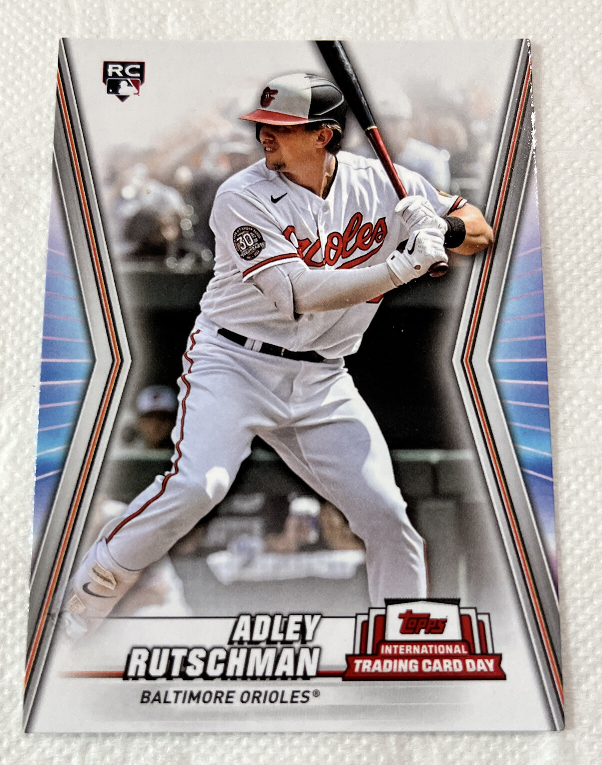 Adley Rutschman 2023 Topps International Trading Card Day GP-1 Orioles ...
