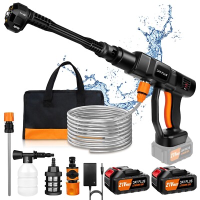 Jet Portable Cordless High Pressure Washer Jet Water Gun Washer 2 ...