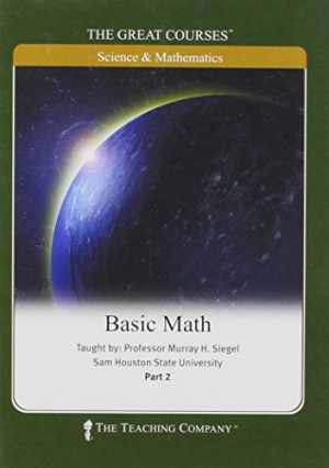 The Great Courses - Basic Math - DVD - Good 9781565859692 | eBay