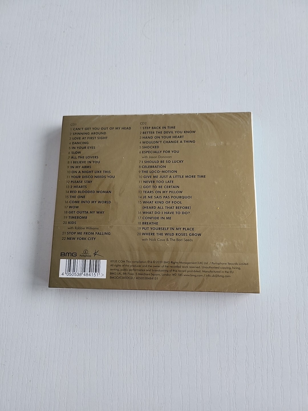 Step Back in Time: The Definitive Collection by Kylie Minogue (CD, 2019 ...