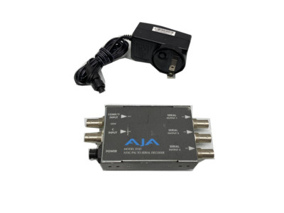 AJA D5D NTSC/PAL to Serial Decoder | eBay