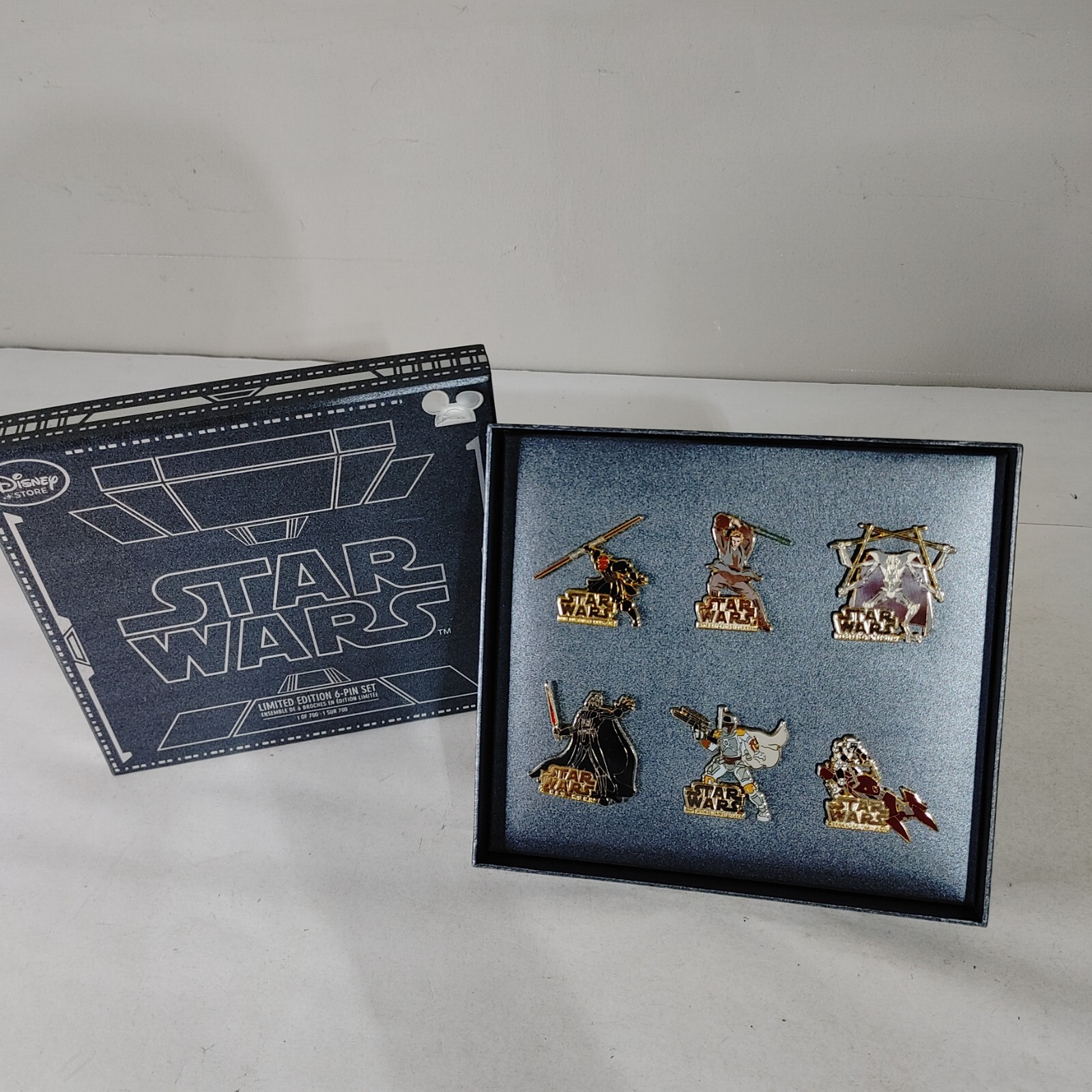 D23 Exclusive STAR WARS 6-Pin Set, Limited Edition of 700 (2015) | eBay