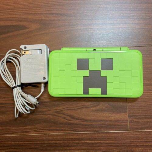 New Nintendo 2DS LL XL Minecraft Creeper Console Tested working ...