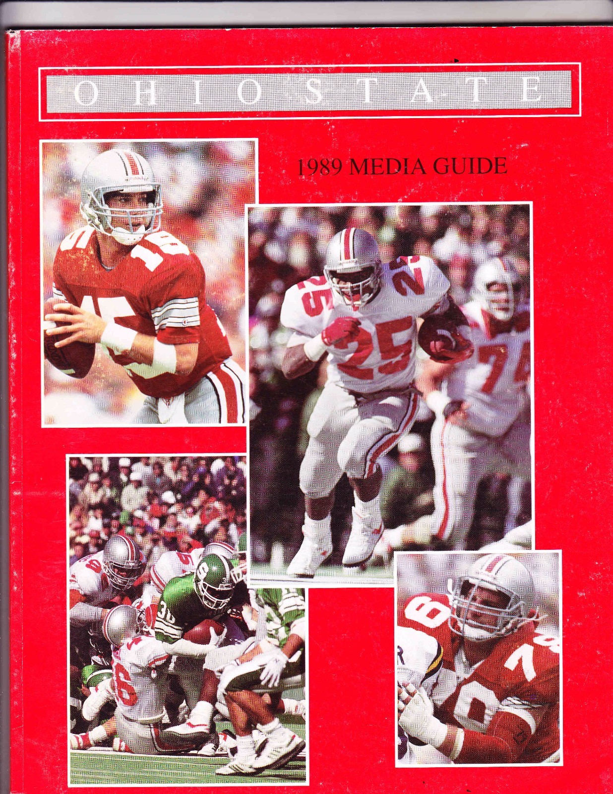 1989 OHIO STATE MEDIA GUIDE | eBay